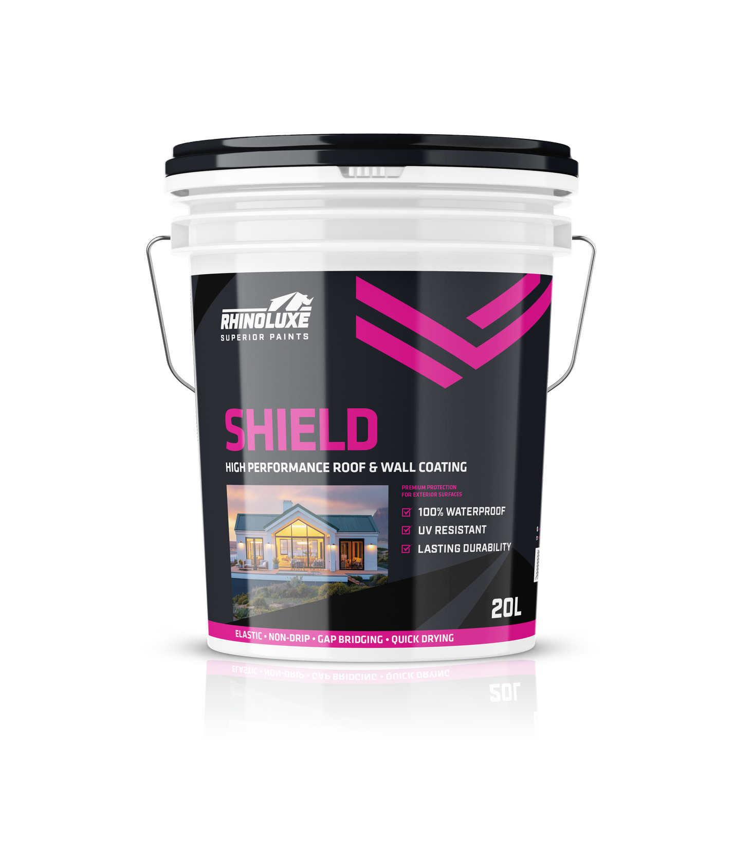 Buy Shield | High Performance Waterproof Paint for Roofs and Walls ...